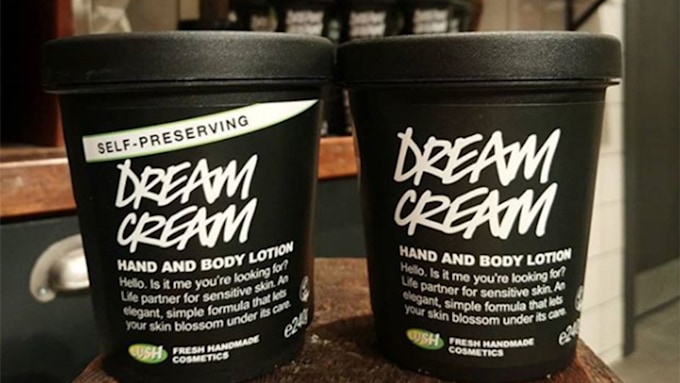 Sales of Dream Cream body lotion by Lush are up 184% | HELLO!