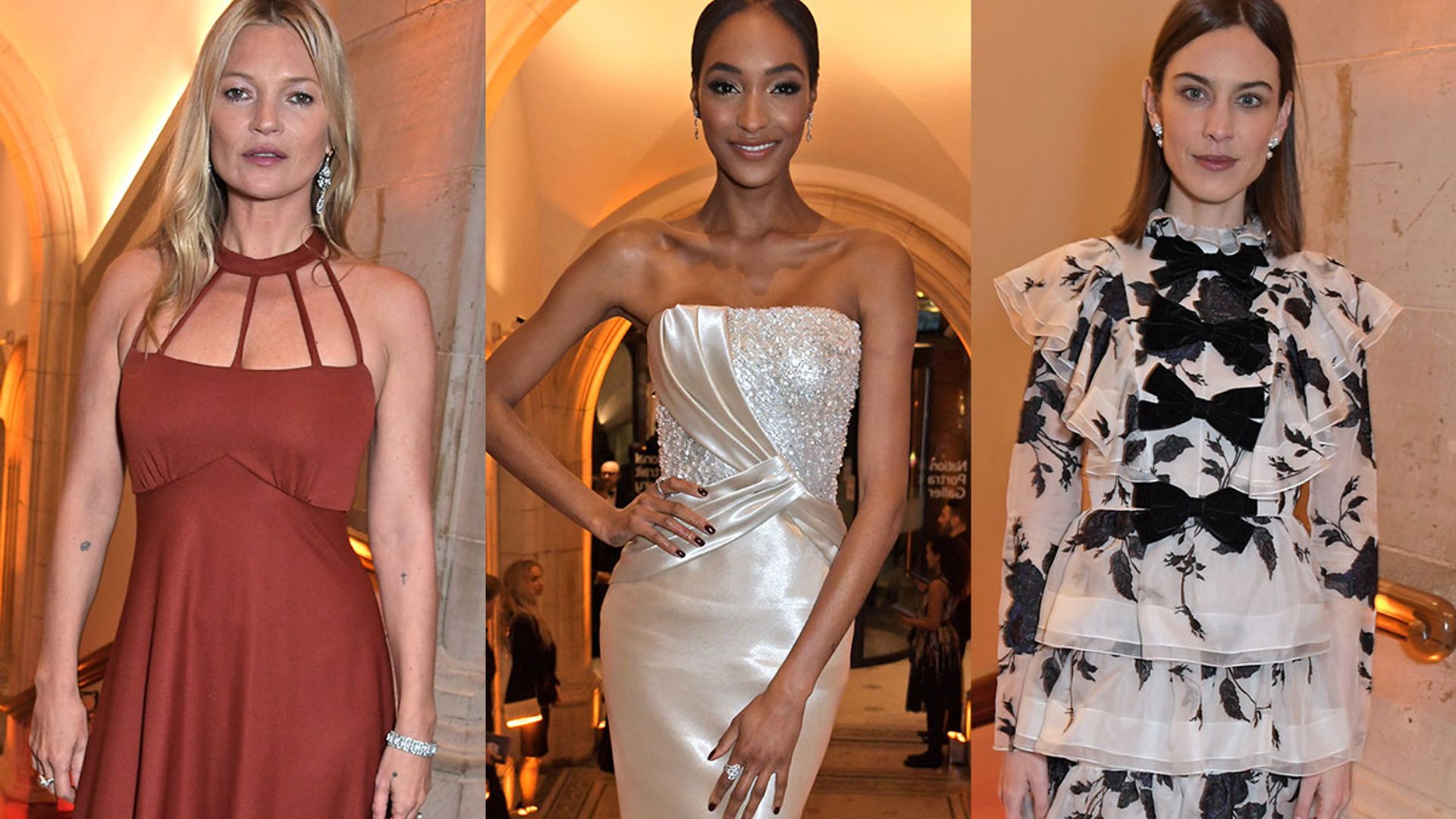 Model mania! Kate Moss, Jourdan Dunn & Alexa Chung join royals at the ...