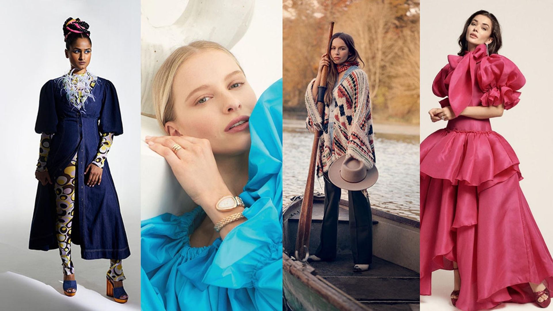 Amy Jackson, Priya Ragu, Emma Louise Connolly and Victoria Magrath ...