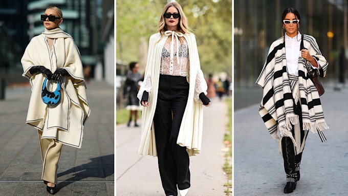 10 cape coats to switch up your outerwear | HELLO!