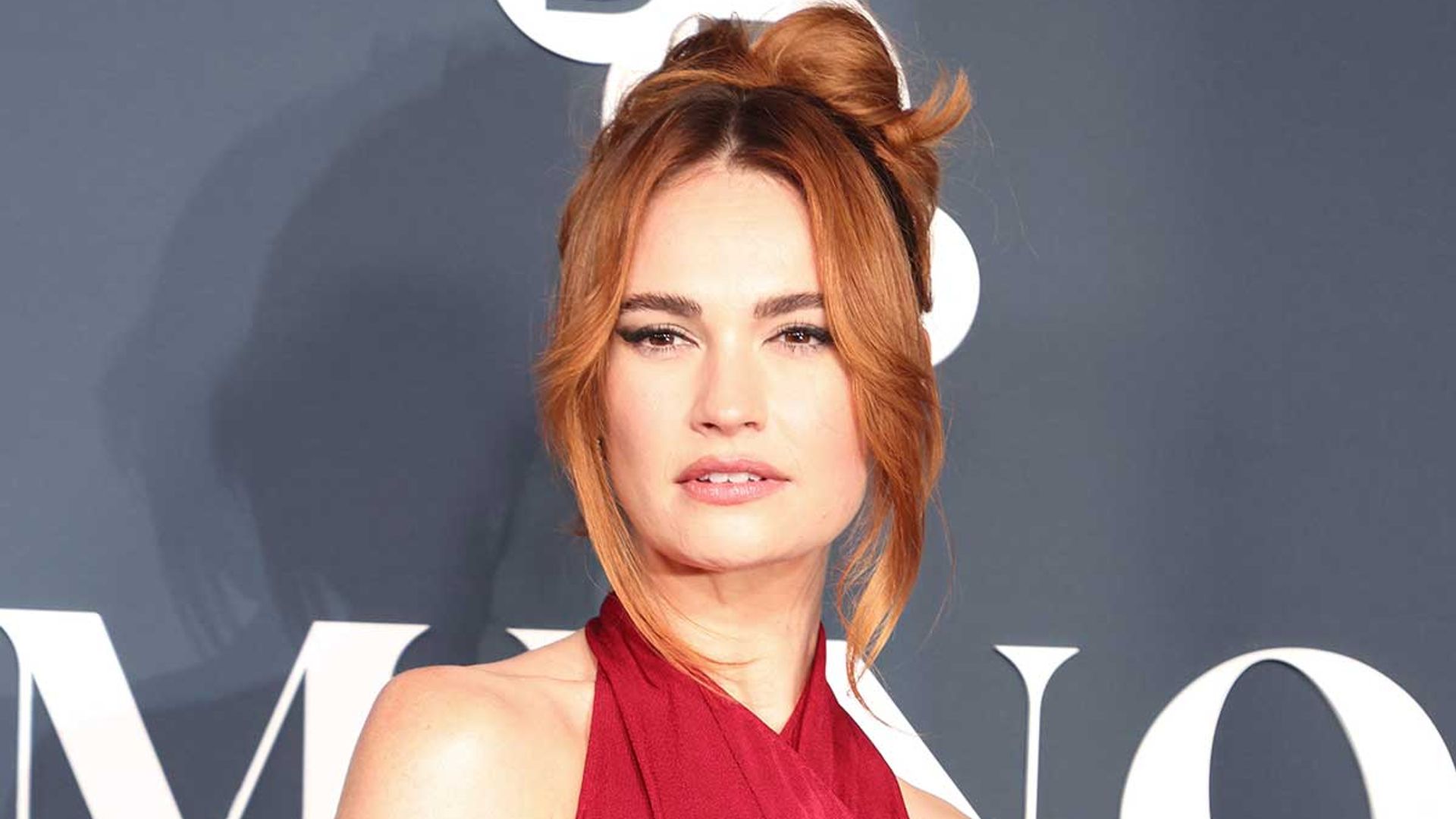 Lily James is a goddess in cut-out maxi dress for jungle snap | HELLO!
