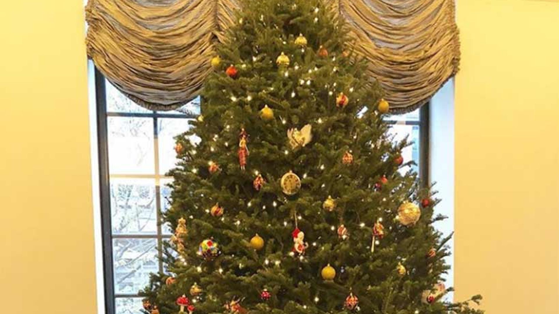 Royal family shares Christmas tree snap from lavish London home | HELLO!