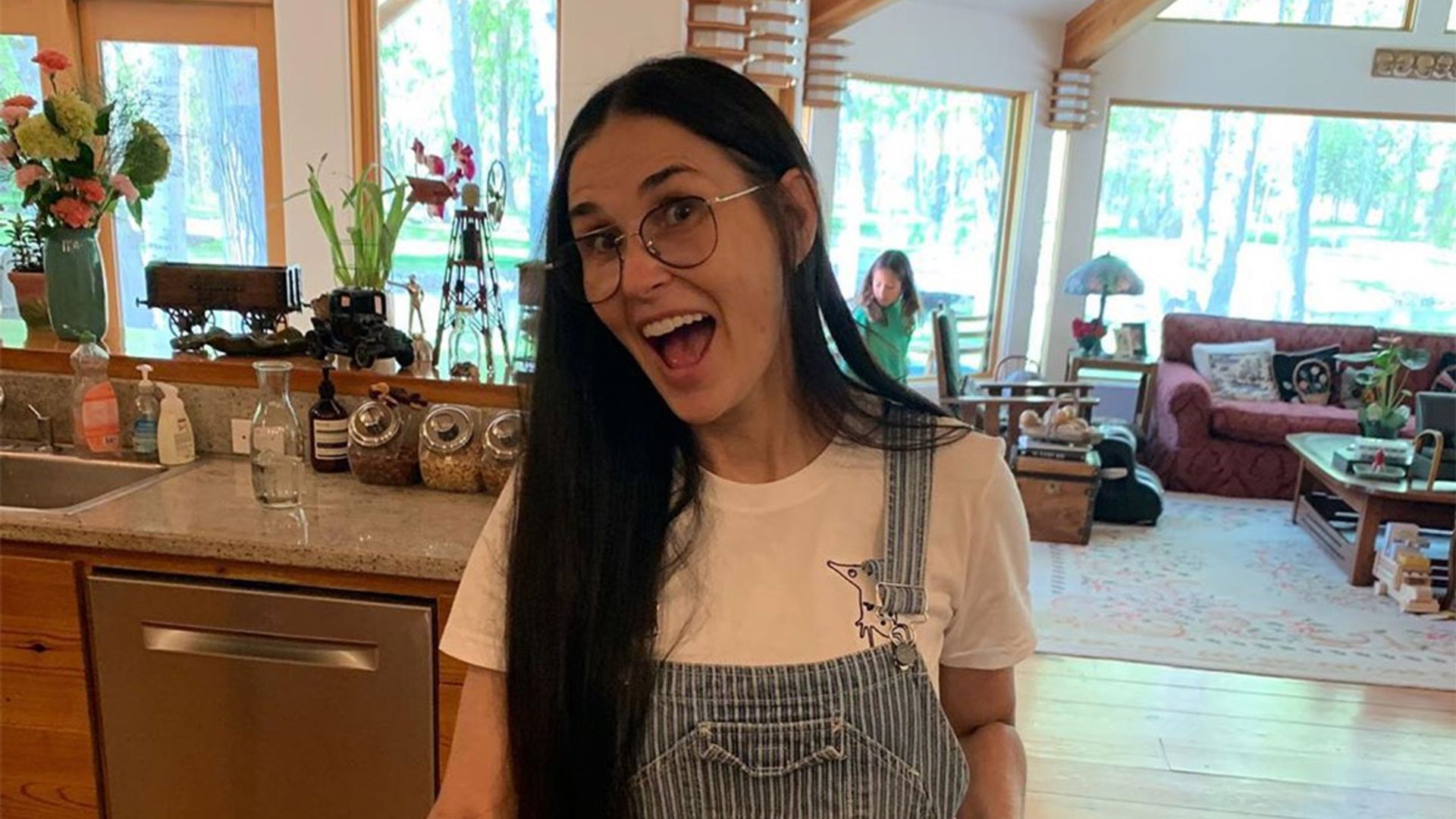 Demi Moore divides opinion with a look inside her unusual bathroom | HELLO!