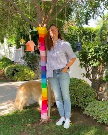 Inside Jennifer Garner's sunflower-filled garden at home in LA – and it ...