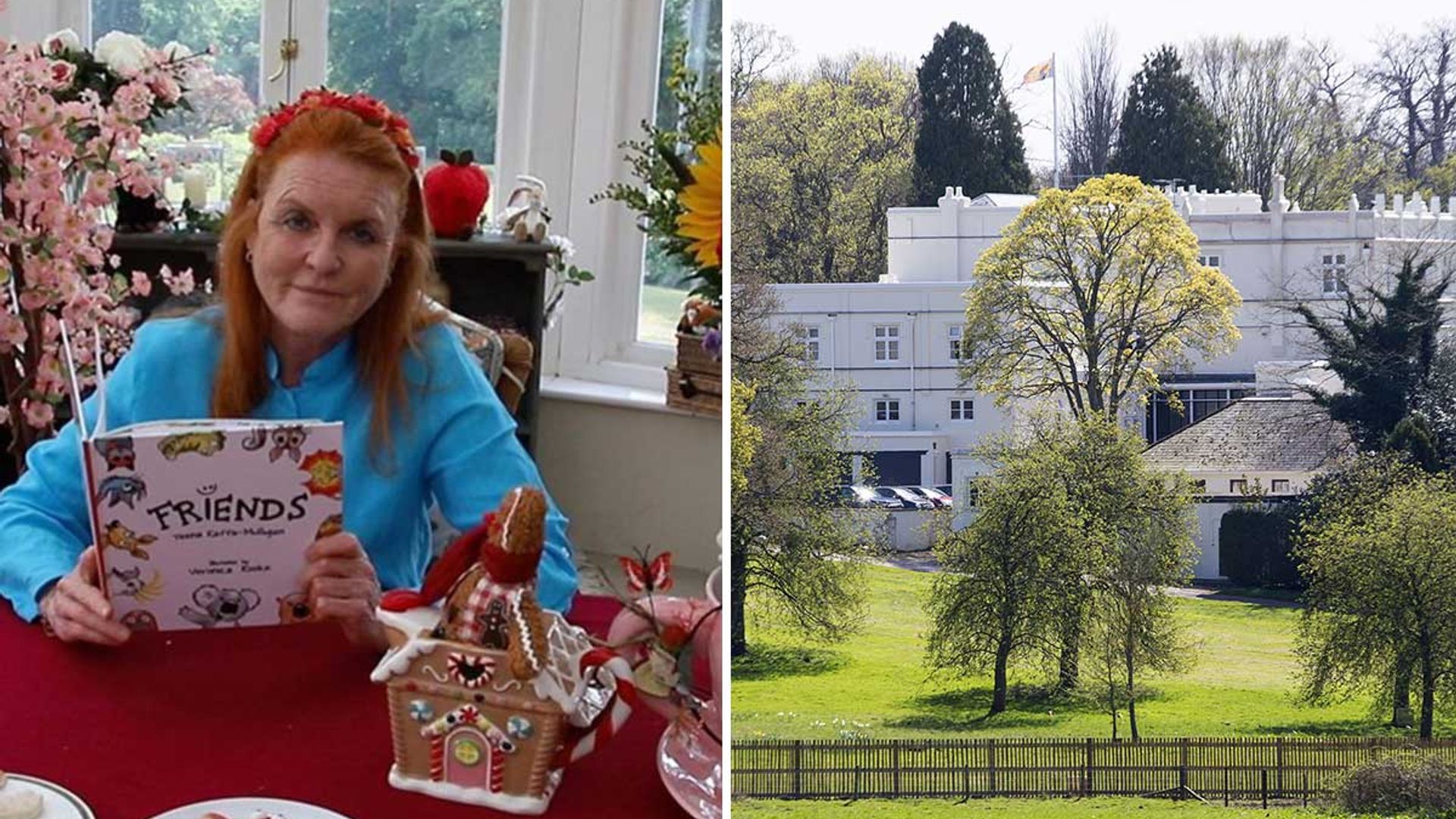 Sarah Ferguson films inside home where Princess Beatrice and Eugenie ...