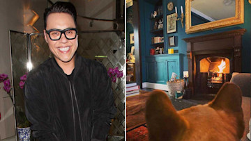 Matt Baker stunned by Gok Wan's beautiful home | HELLO!