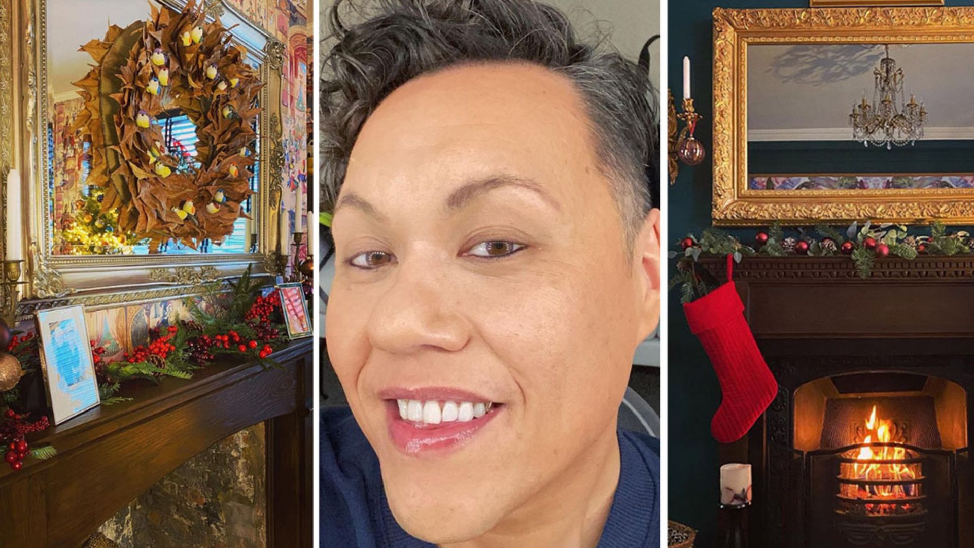 Gok Wan's home is a Christmas grotto | HELLO!