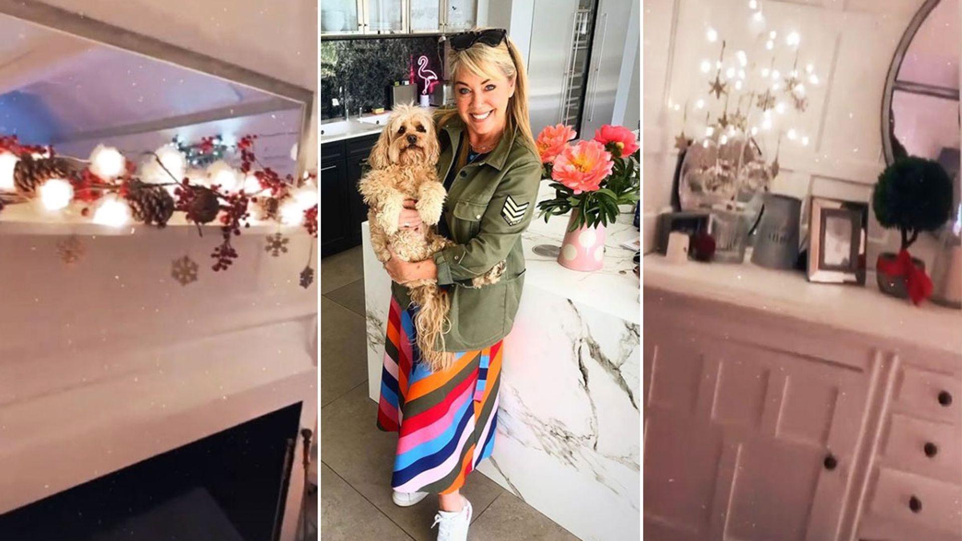 Lucy Alexander's home Christmas decorations are so magical – watch ...