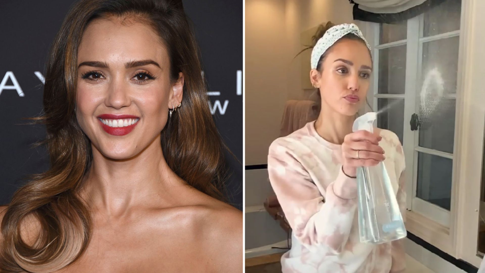 Jessica Alba Cleans Her 10million Home In Hilarious Video Hello