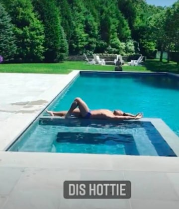 Kelly Ripa shares sensational video from swimming pool inside garden of ...