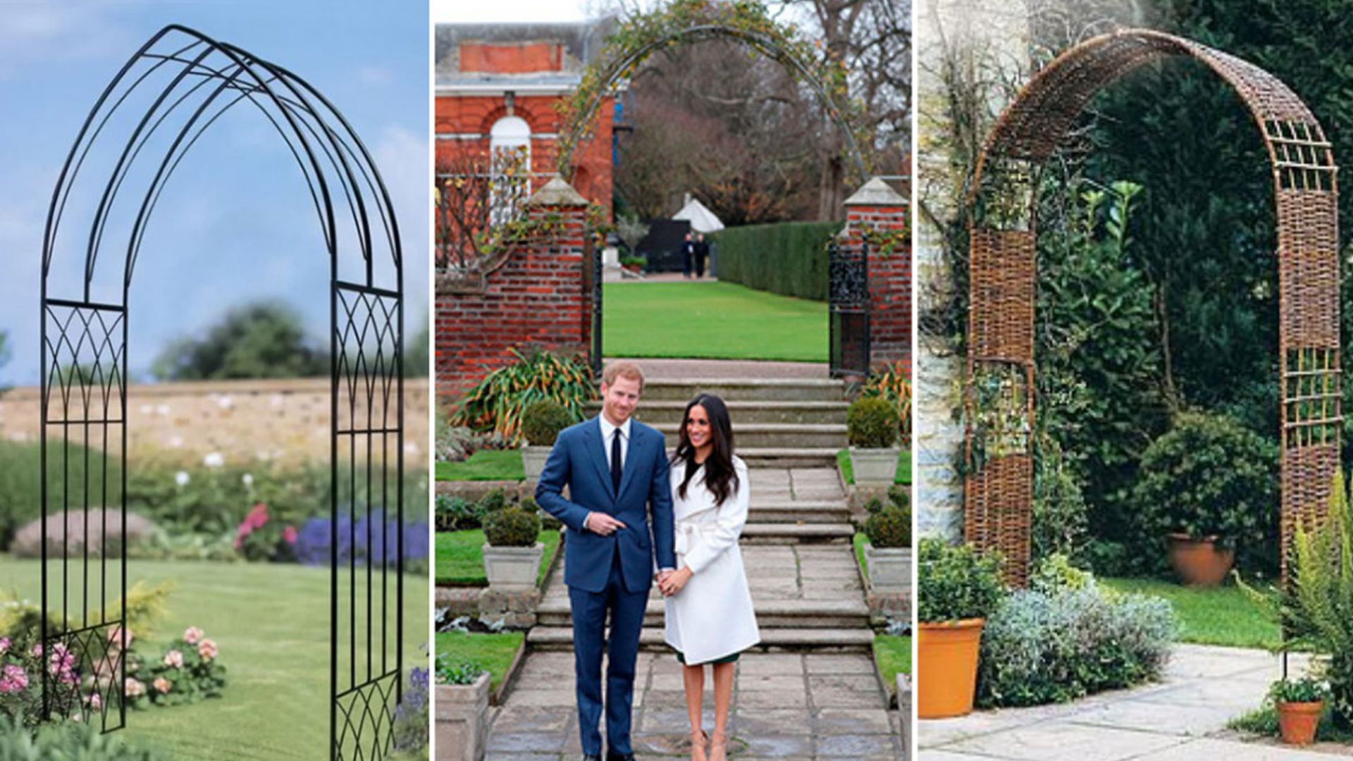 8 best garden arches to cheat your way to a royal garden in 2021 | HELLO!