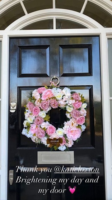 Katherine Jenkins unveils striking pink addition to home with husband ...