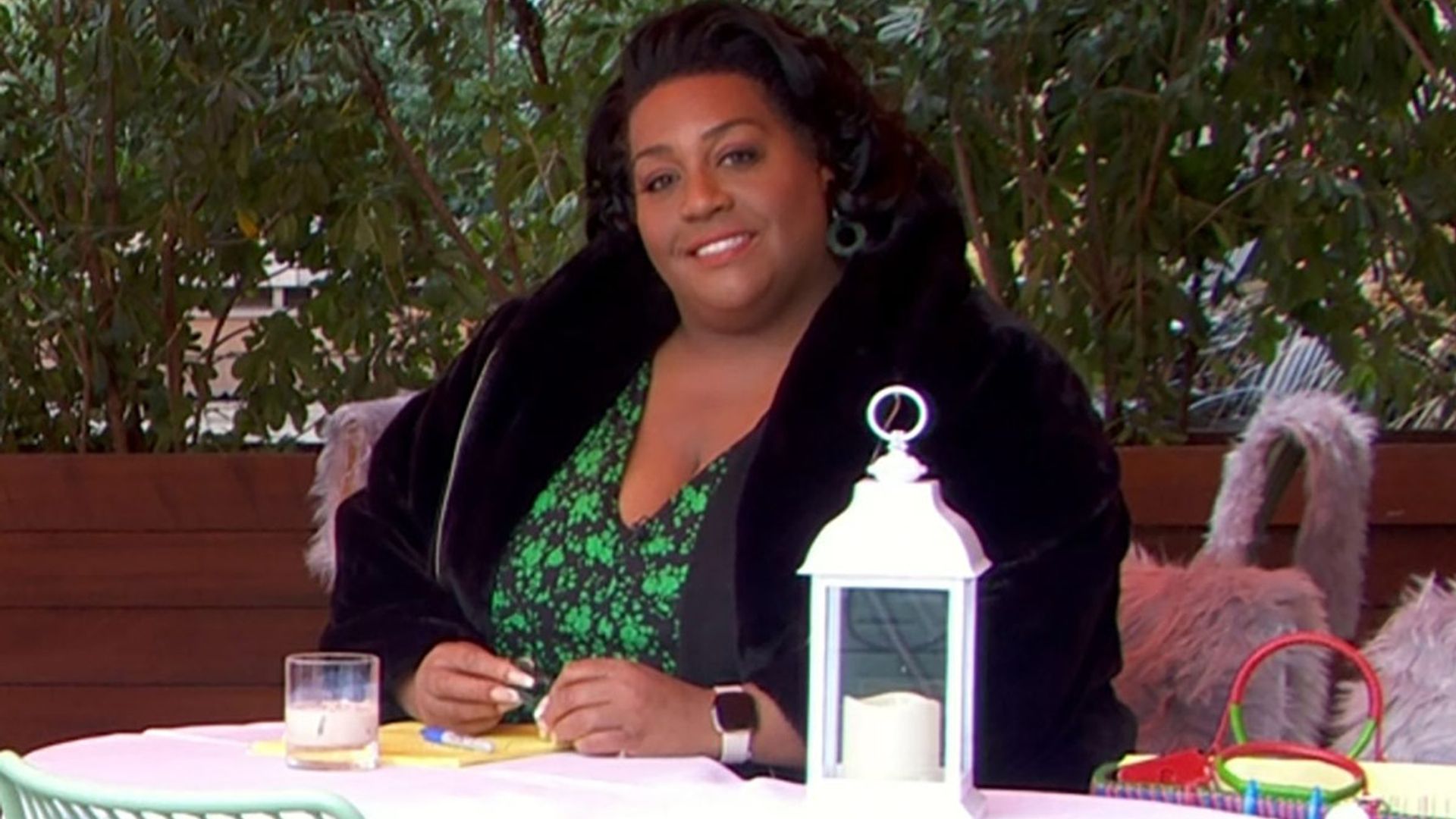 Alison Hammond's tropical garden belongs in a holiday brochure | HELLO!