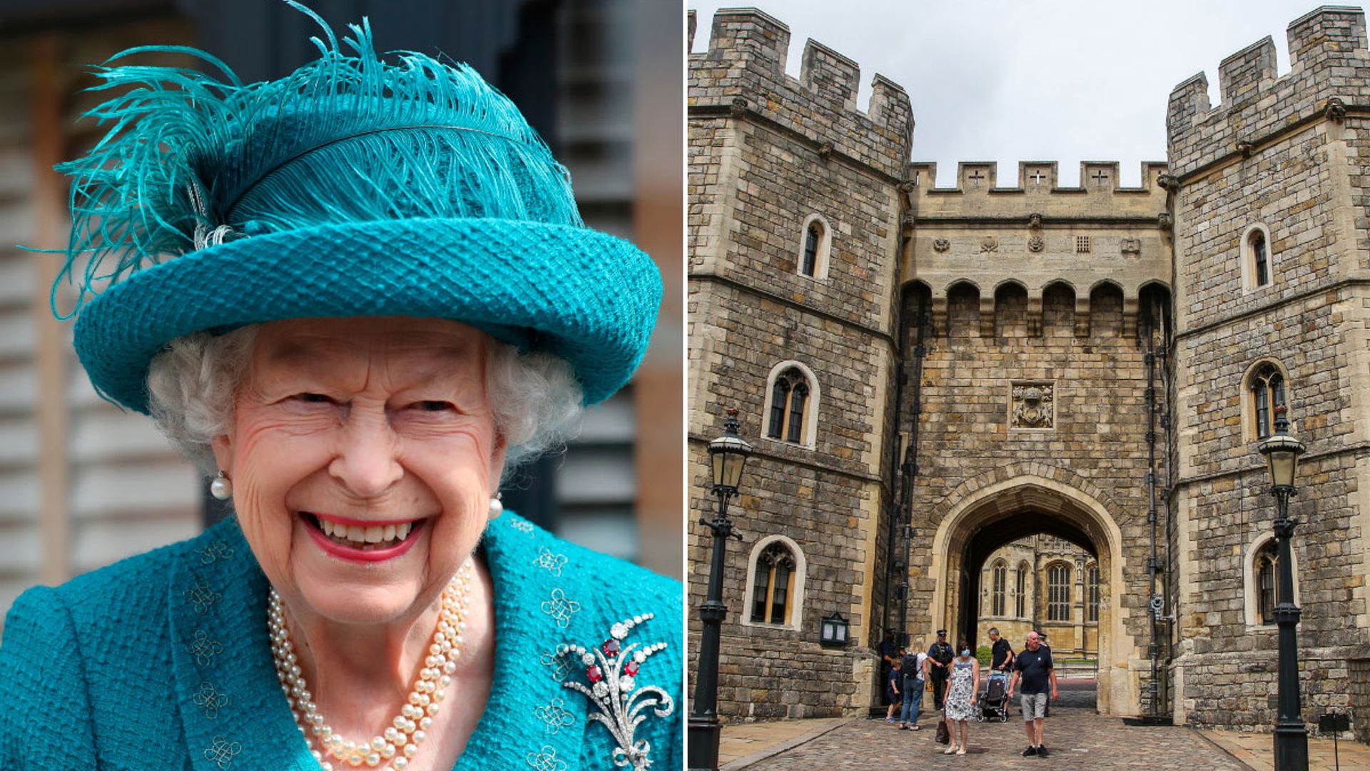 Big change at the Queen's home Windsor Castle attracts hundreds of ...