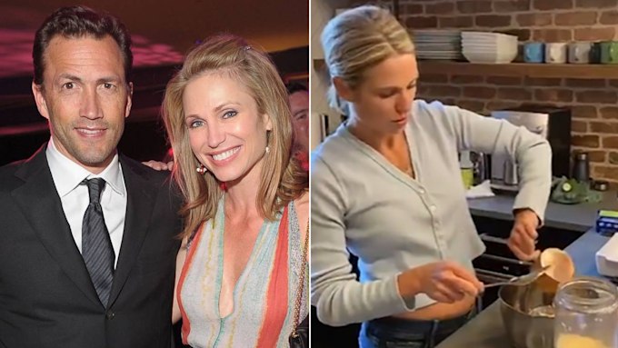 GMA's Amy Robach's kitchen transformation revealed - with hidden ...