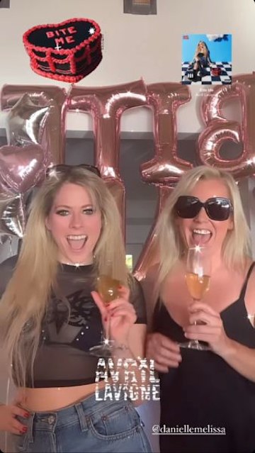 Avril Lavigne Stuns In See Through Crop Top And Bra As She Shares Celebratory Glimpse Into 7