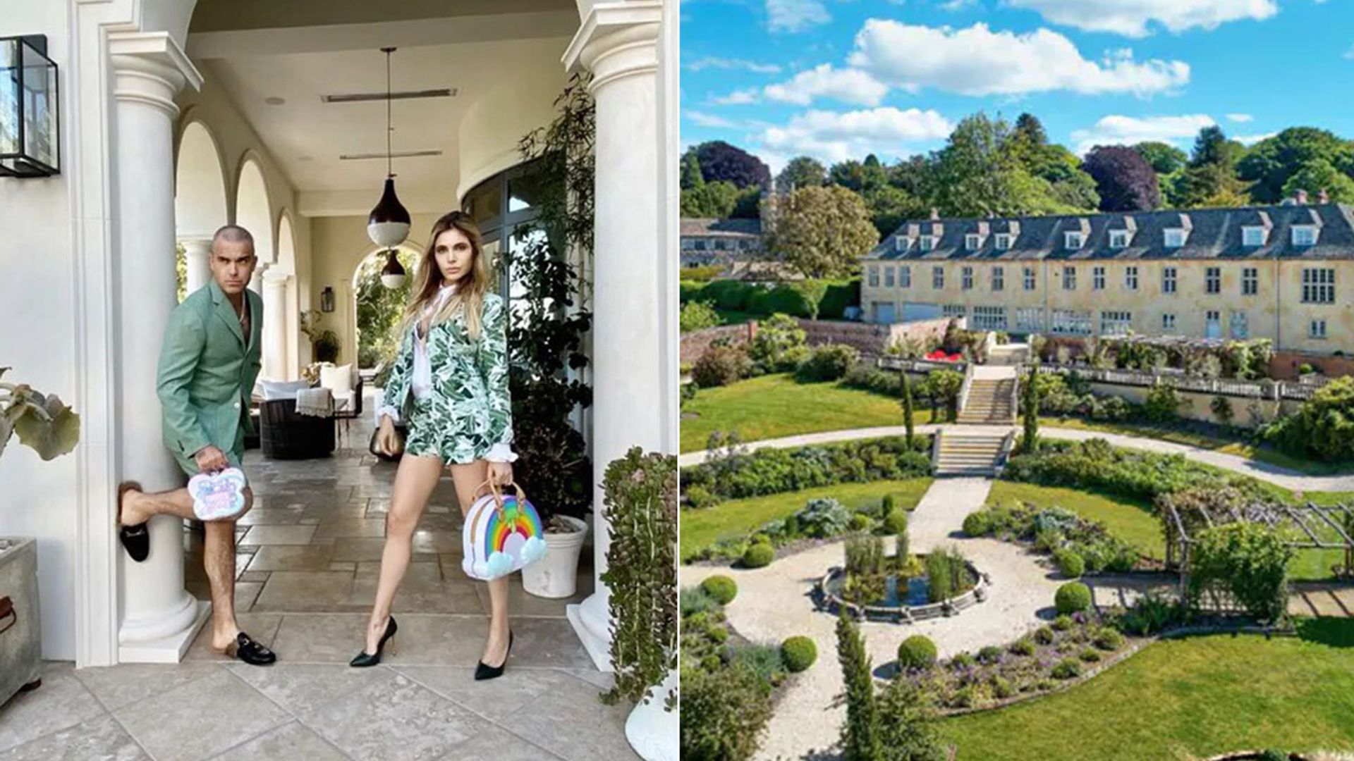 Robbie Williams sells incredible Wiltshire mansion at a £1.26million ...