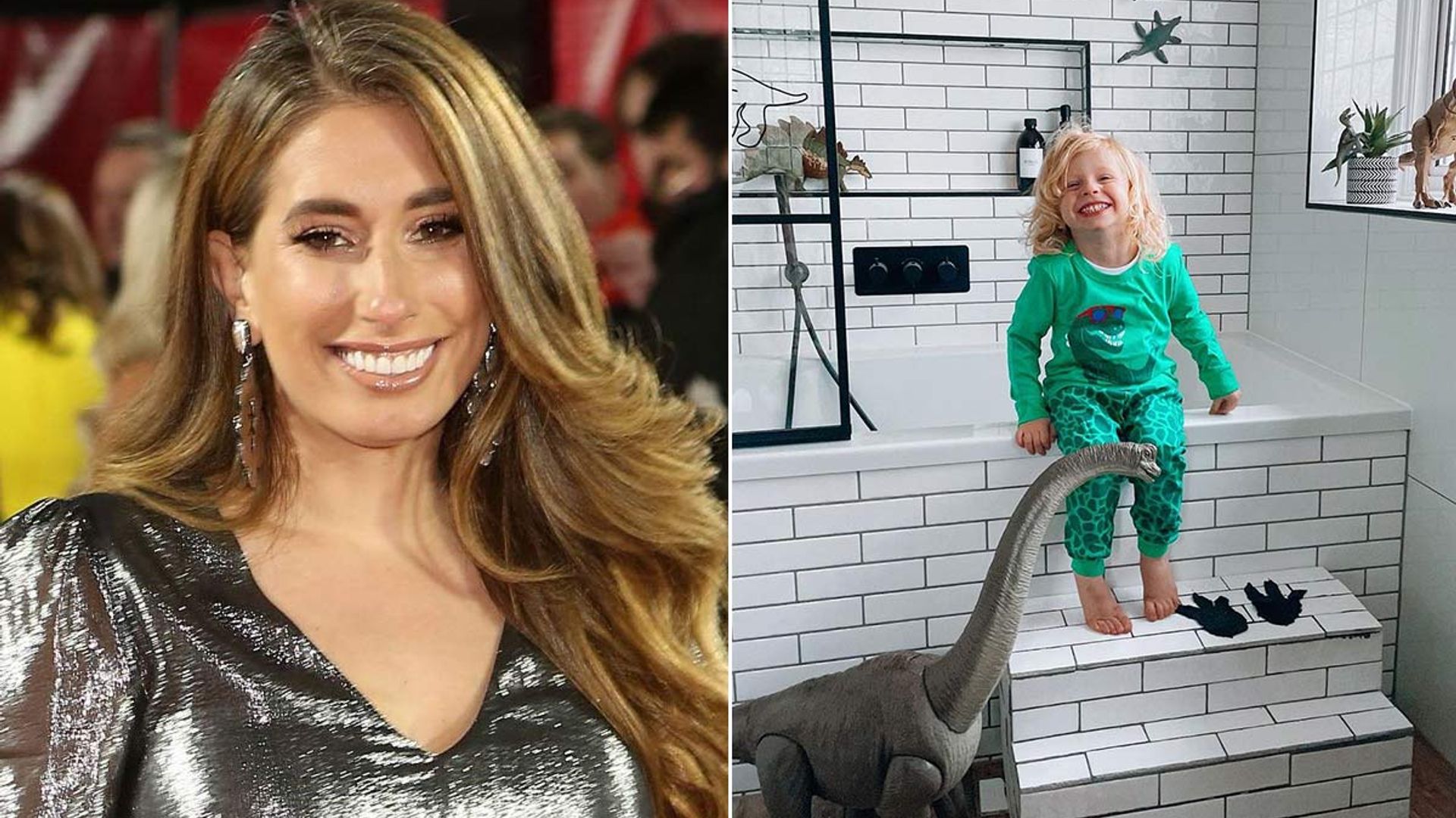 Stacey Solomon defends giving son Rex own bathroom - and not Zachary ...