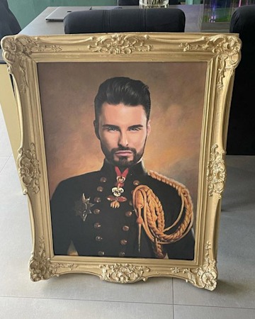 Rylan Clark unveils most surprising portrait at megamansion amid split ...