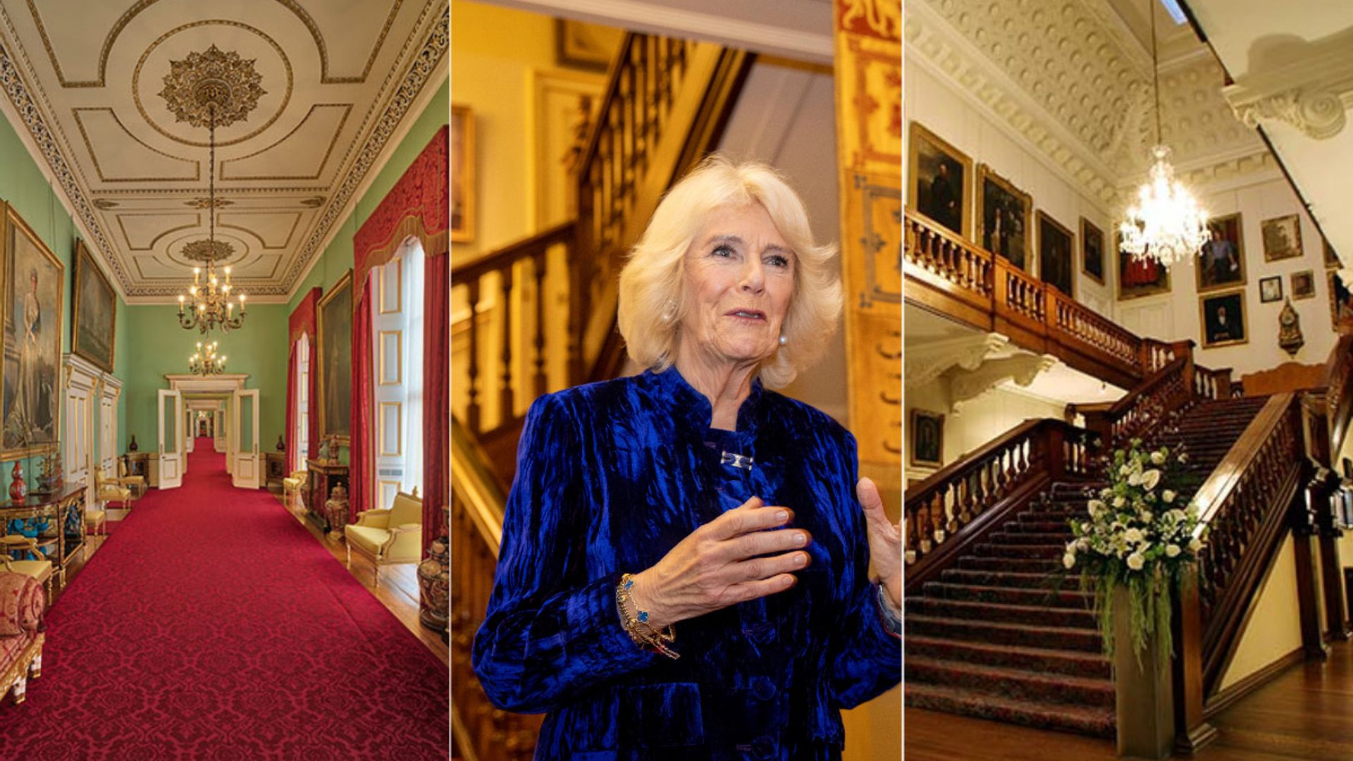 Spectacular royal hallways: Duchess Camilla, the Queen, Sarah Ferguson ...