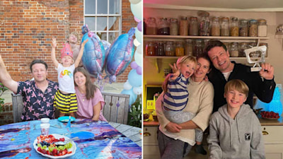 Jamie Oliver reveals glimpse inside rustic country kitchen at his £6m ...