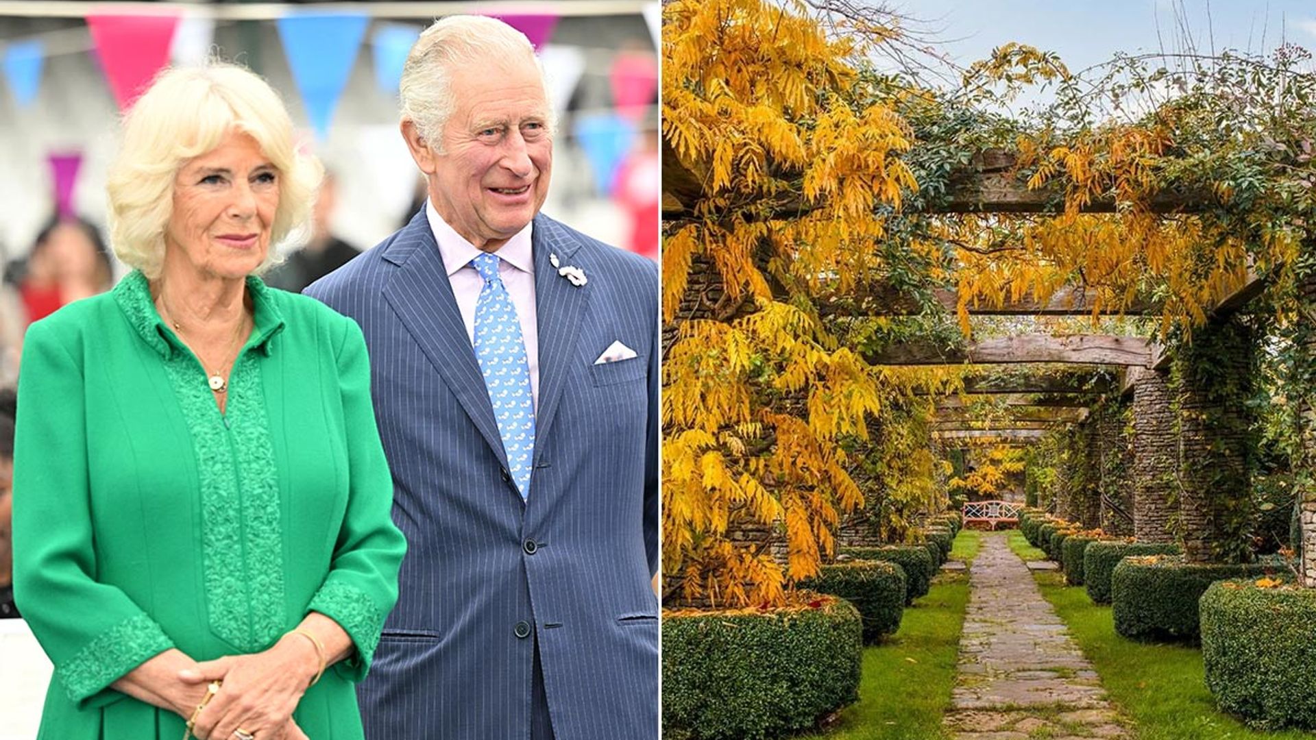 King Charles and Queen Consort Camilla's picture-perfect garden they ...