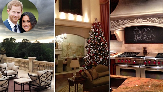 Tyler Perry's epic $18m LA mansion Prince Harry and Meghan Markle fled ...