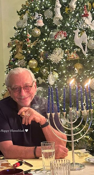 Nicola Peltz's billionaire father shows off epic Christmas tree inside ...