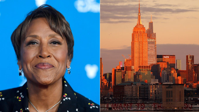 GMA's Robin Roberts' breathtaking NY penthouse 90 miles from $410k home ...