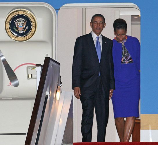 Barack and Michelle OBama on state visit to Britain | HELLO!