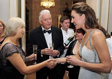 Kate makes first solo engagement standing in for Prince Charles | HELLO!