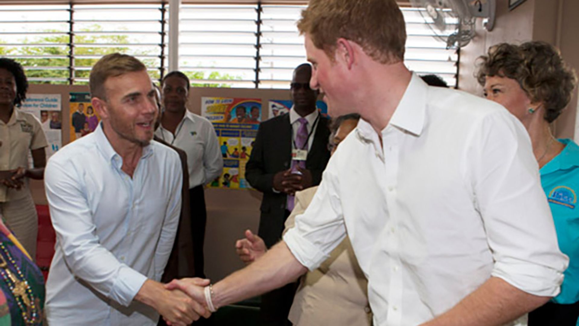 Diamond Jubilee: Prince Harry duets with Gary Barlow on Jubilee song ...