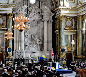 Princess Lilian of Sweden's funeral | HELLO!