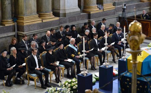 Princess Lilian of Sweden's funeral | HELLO!