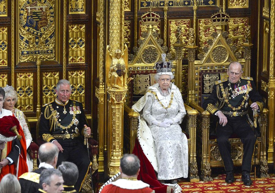 The Queen and Prince Charles attend opening of parliament | HELLO!