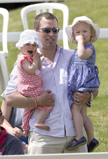 Peter Phillips enjoys family day out with Savannah and Isla | HELLO!
