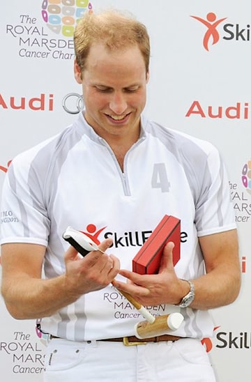 Prince William makes his first public appearance since introducing his ...