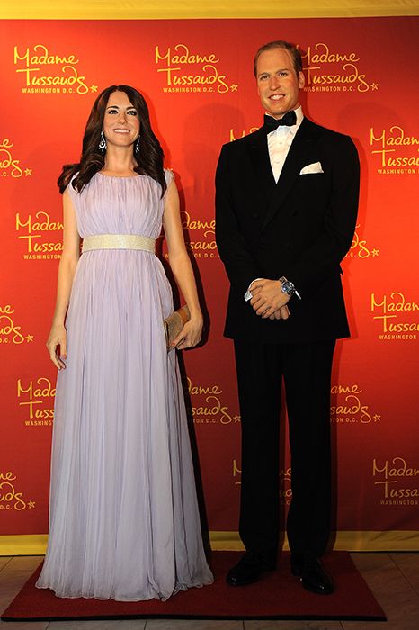 New waxworks have been unveiled of Prince William and Kate Middleton ...