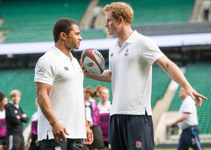 Prince Harry in YouTube video wishing England rugby team good luck ...