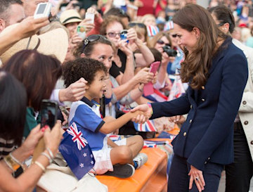 Prince William and Kate Middleton given caricature of themselves with ...