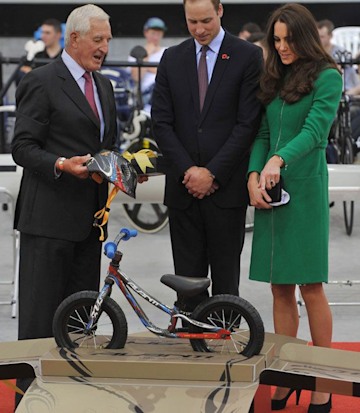 Royal visit: Prince William and Kate Middleton opened a cycle centre in ...