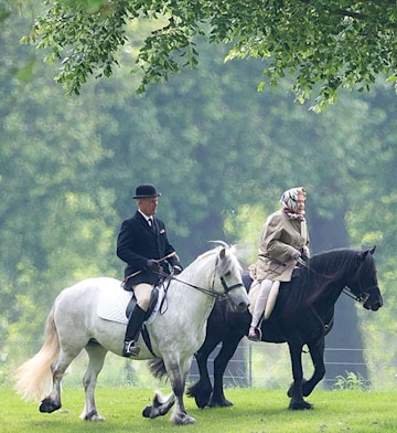 The Queen celebrates coronation anniversary with horse ride | HELLO!