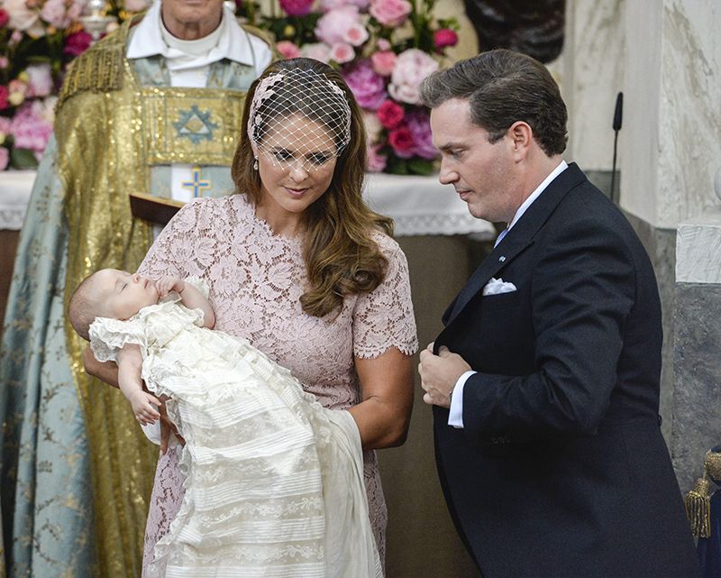 Princess Madeleine of Sweden's baby's christening | HELLO!