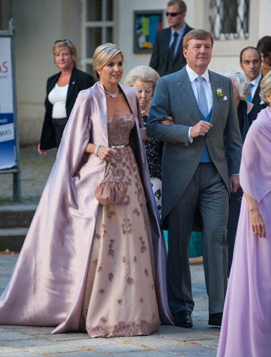Queen Máxima of the Netherlands at wedding | HELLO!