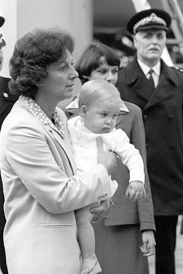 Prince George and Prince William's first birthdays compared | HELLO!