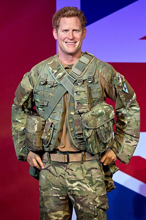 Prince Harry's new waxwork unveiled | HELLO!