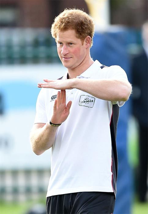 Prince Harry encourages youngsters to play more sport | HELLO!