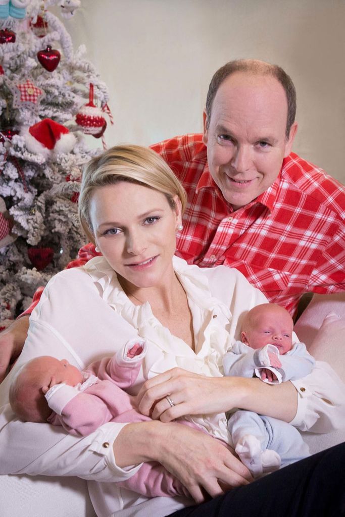Princess Charlene of Monaco's twin babies: first pictures | HELLO!