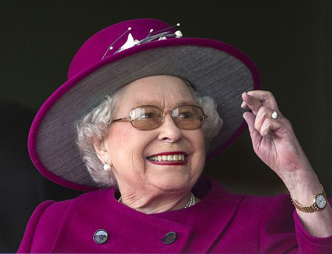 The Queen couldn't hide her excited smile at Newbury racecourse | HELLO!