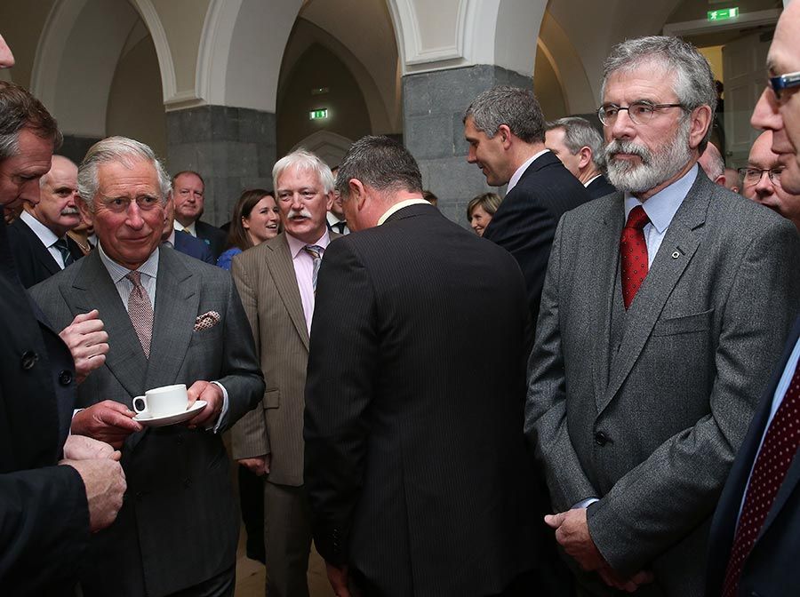 Prince Charles's historic handshake with Gerry Adams | HELLO!